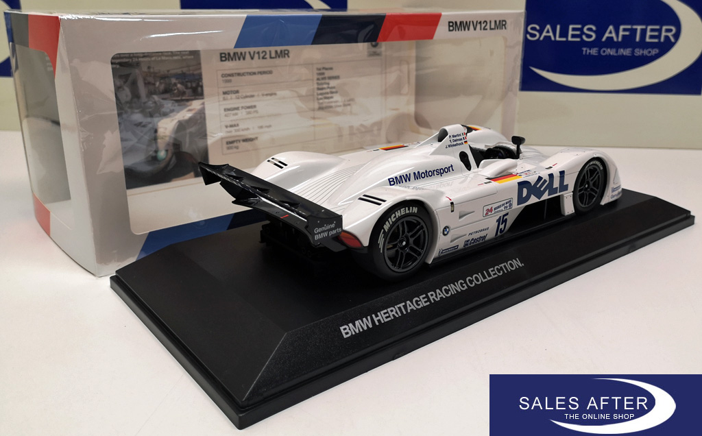 Original BMW Miniatur V12 LMR #15 Heritage Racing 1:18 Sammlermodell ...