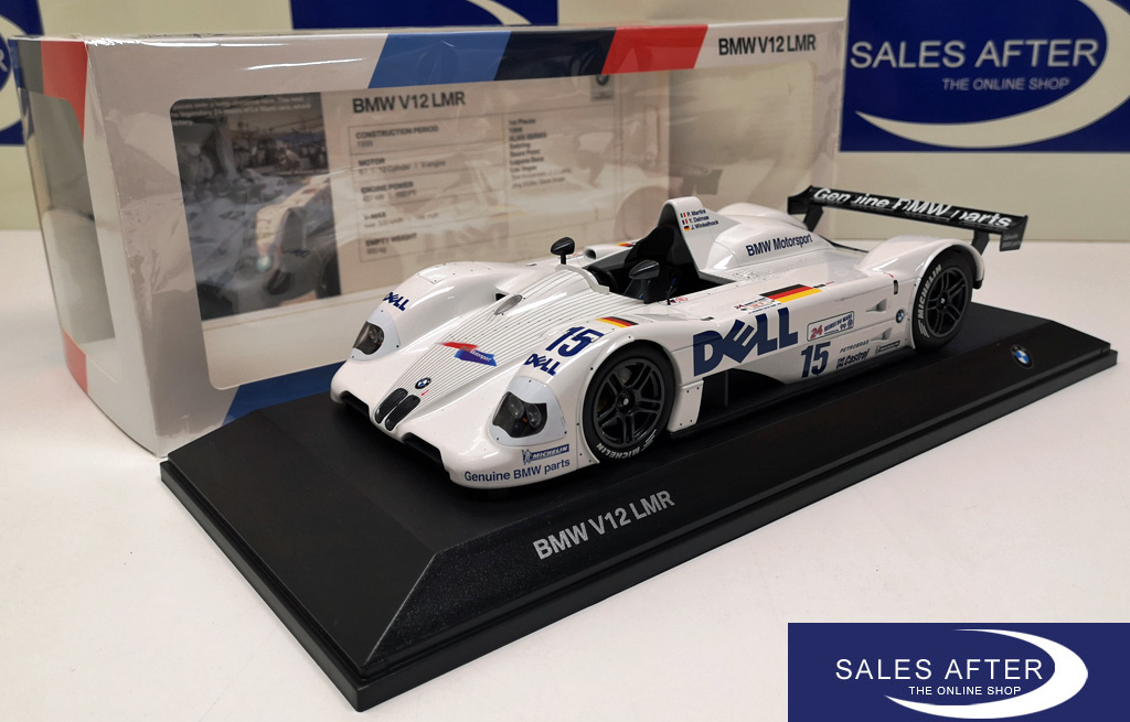 Original BMW Miniatur V12 LMR #15 Heritage Racing 1:18 Sammlermodell ...